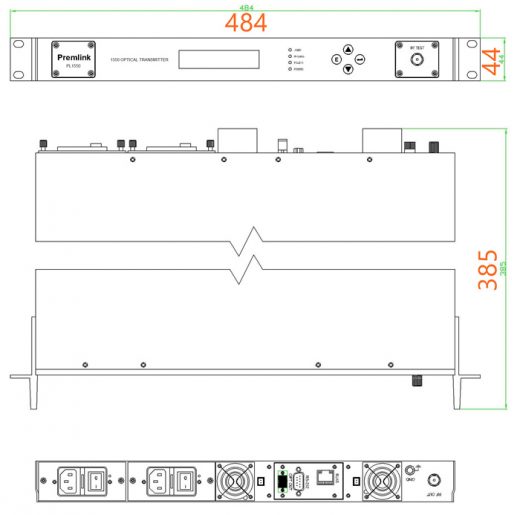 1550nm Optical Transmitter for PON CATV FTTH Networks